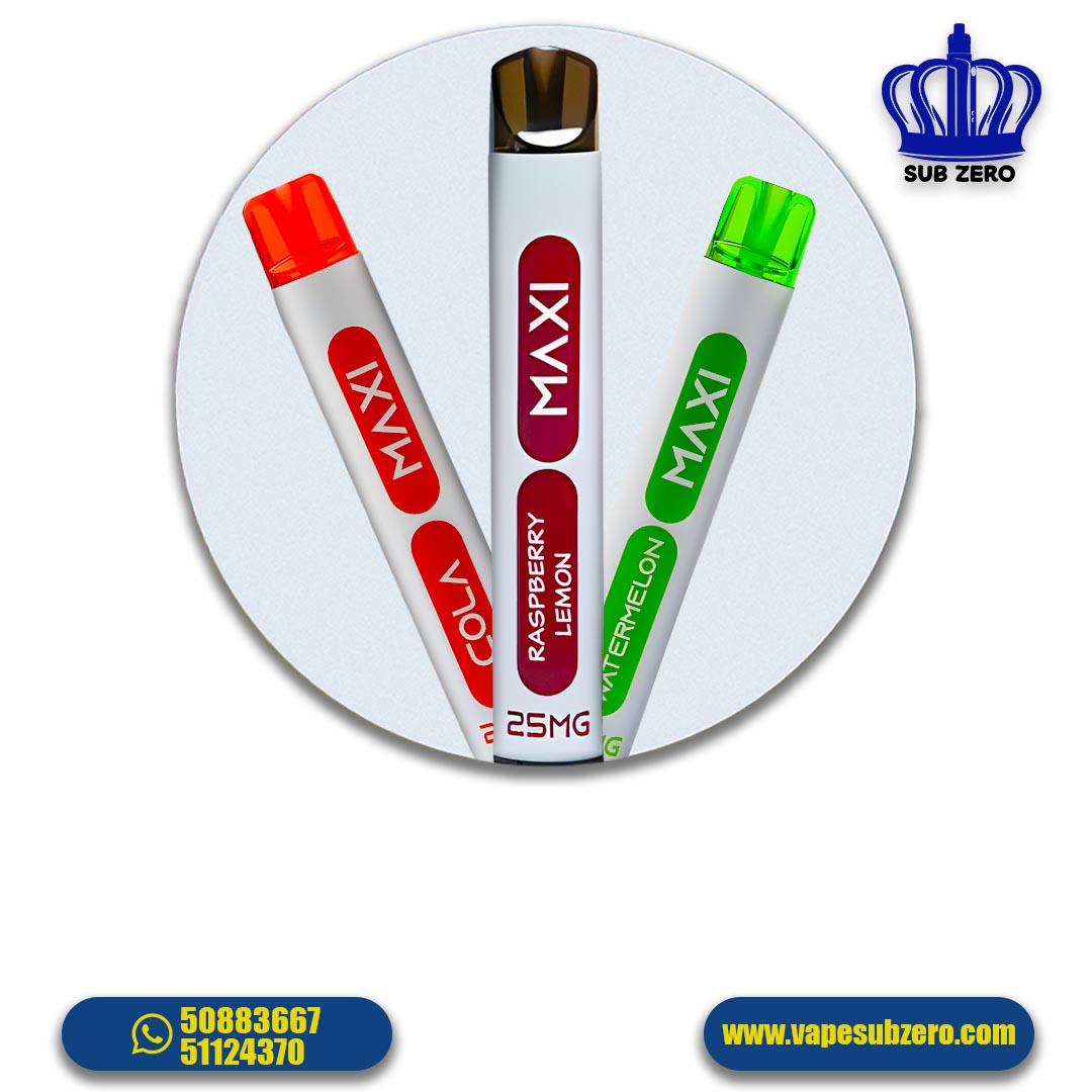 Maxi Pack Of 3 500 Puffs - Vape Subzero