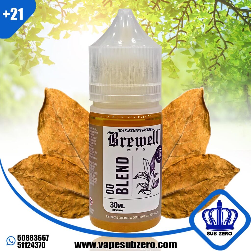 Brewell Tobacco Butterscotch 60 ml - Vape Subzero