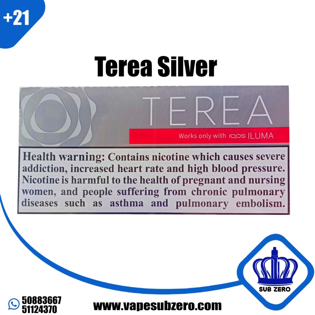 Terea Silver 200 Cigarette - Vape Subzero