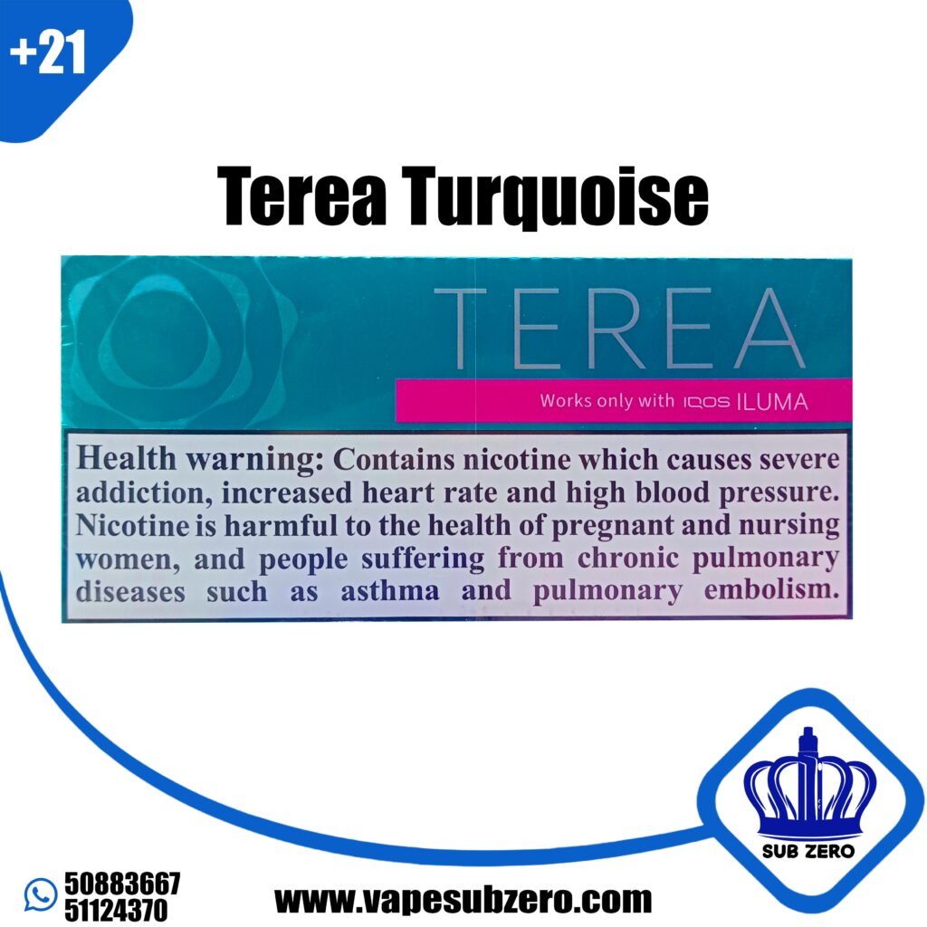 Terea Turquoise 200 Cigarette - Vape Subzero