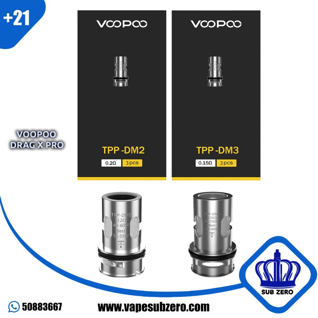 Coils Voopoo Drag X Pro - Vape Subzero