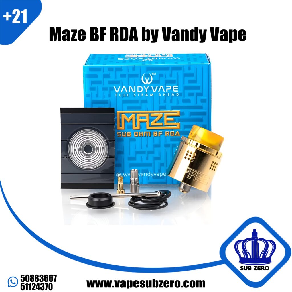 tank Vandy Vape Maze BF RDA - Vape Subzero