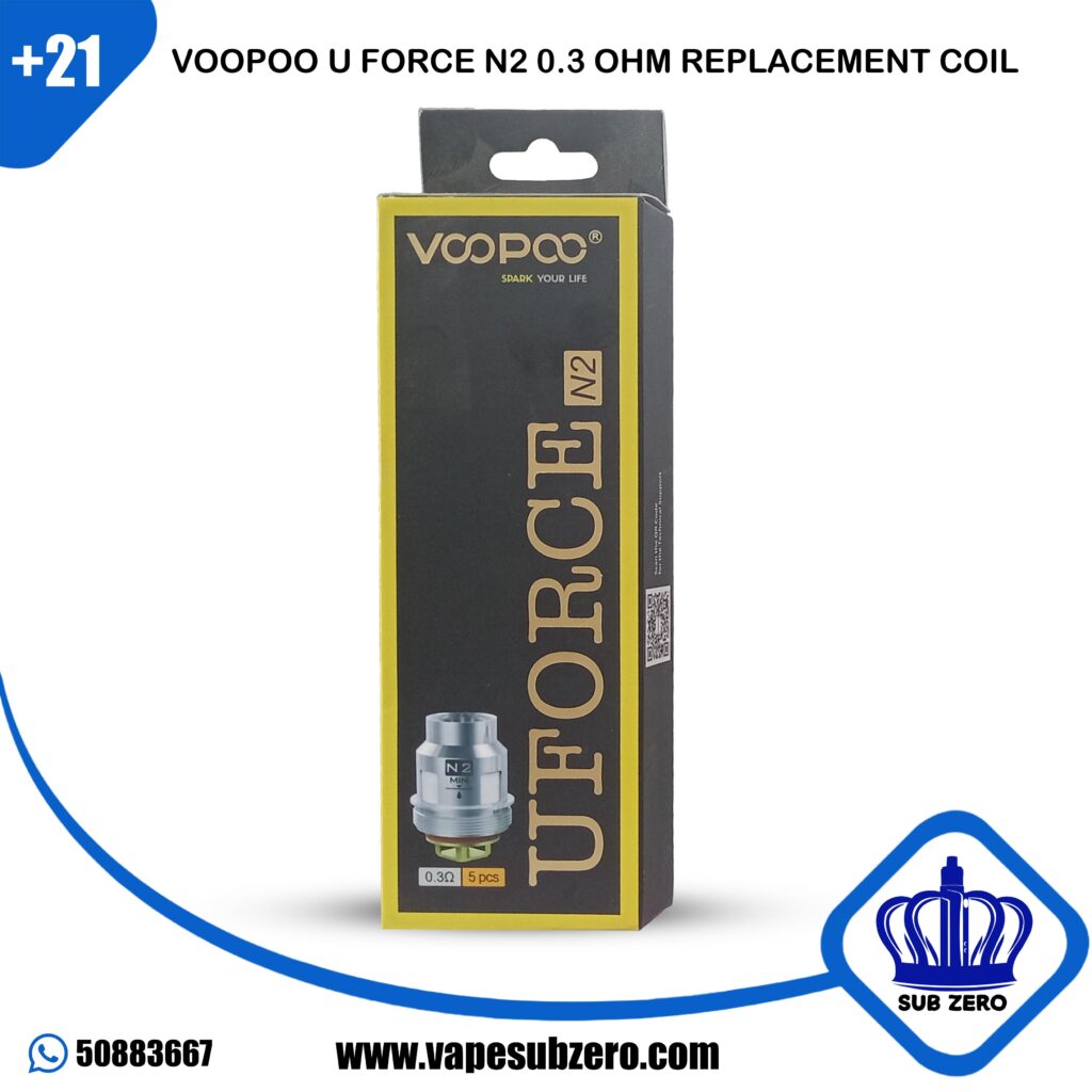 VooPoo U Force N2 0.3 ohm Replacement Coil - Vape Subzero