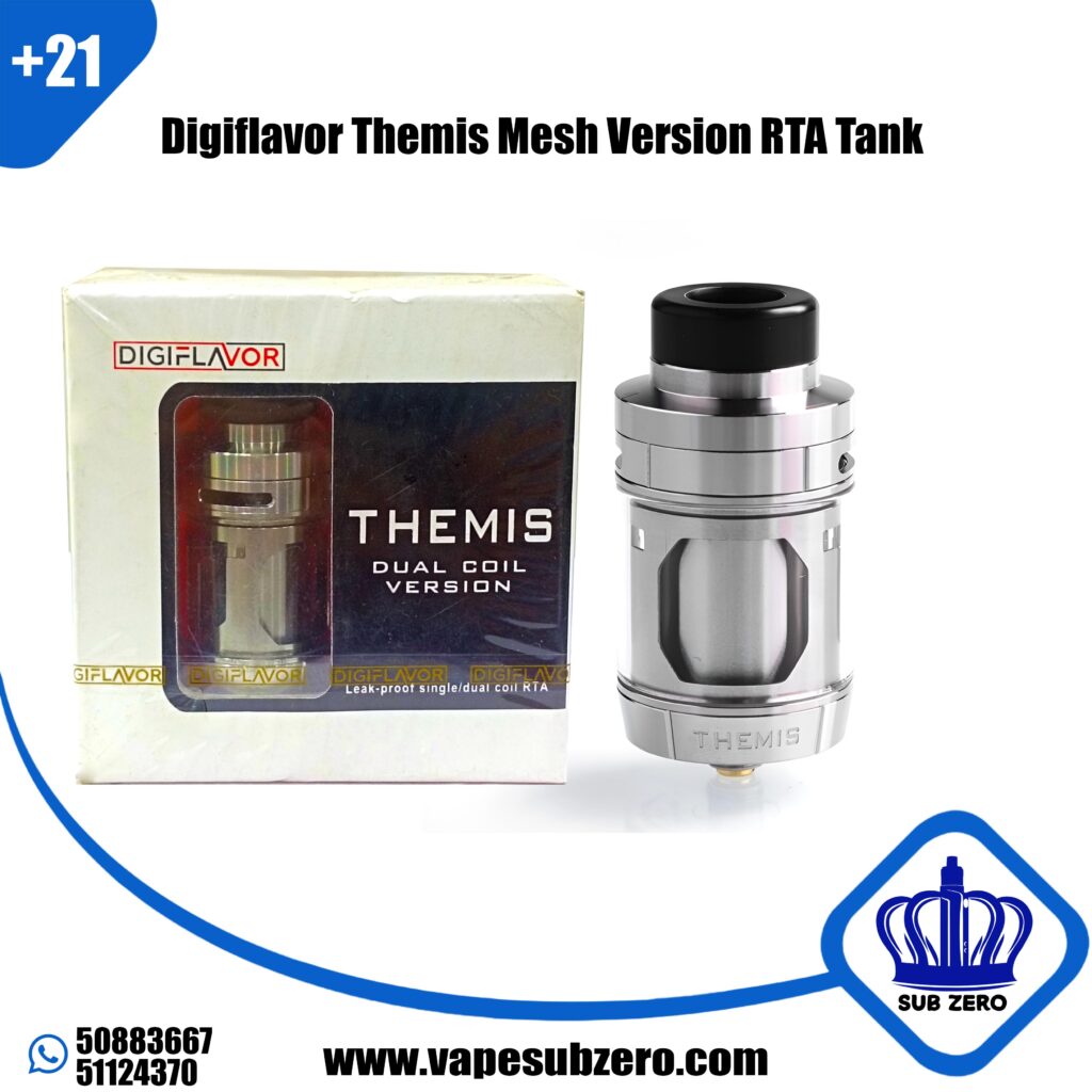 Digiflavor Themis Mesh Version RTA Tank - Vape Subzero