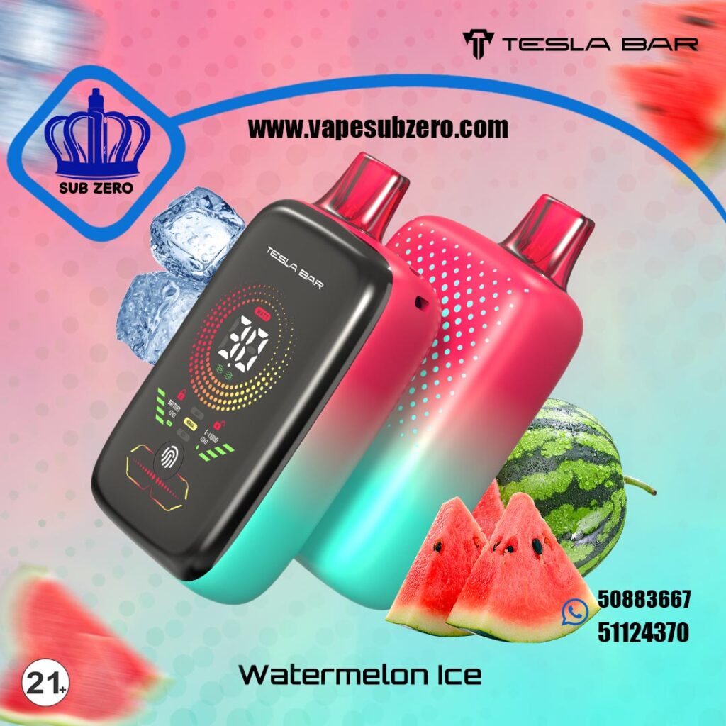 Tesla bar 25000 PUFFS WATERMELON ICE - Vape Subzero