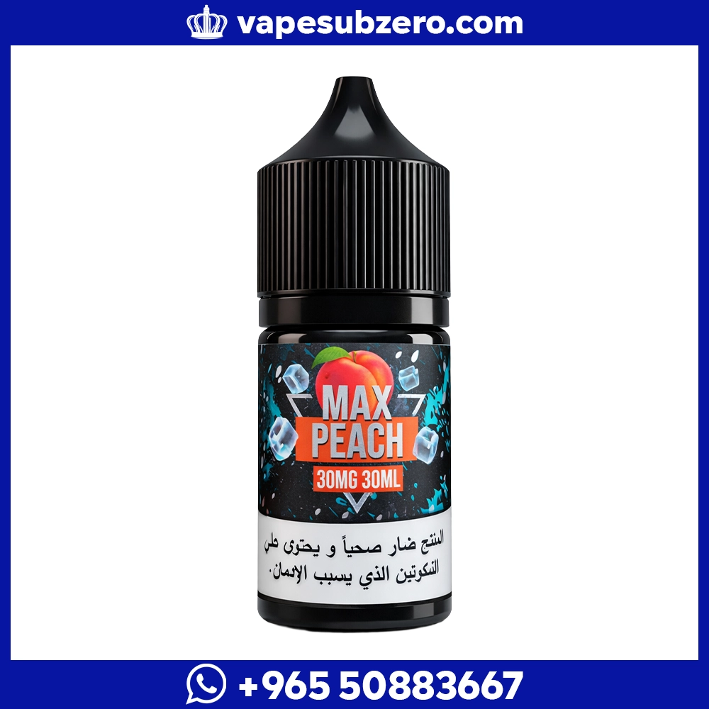 Max Peach Ice Salt - Vape Subzero